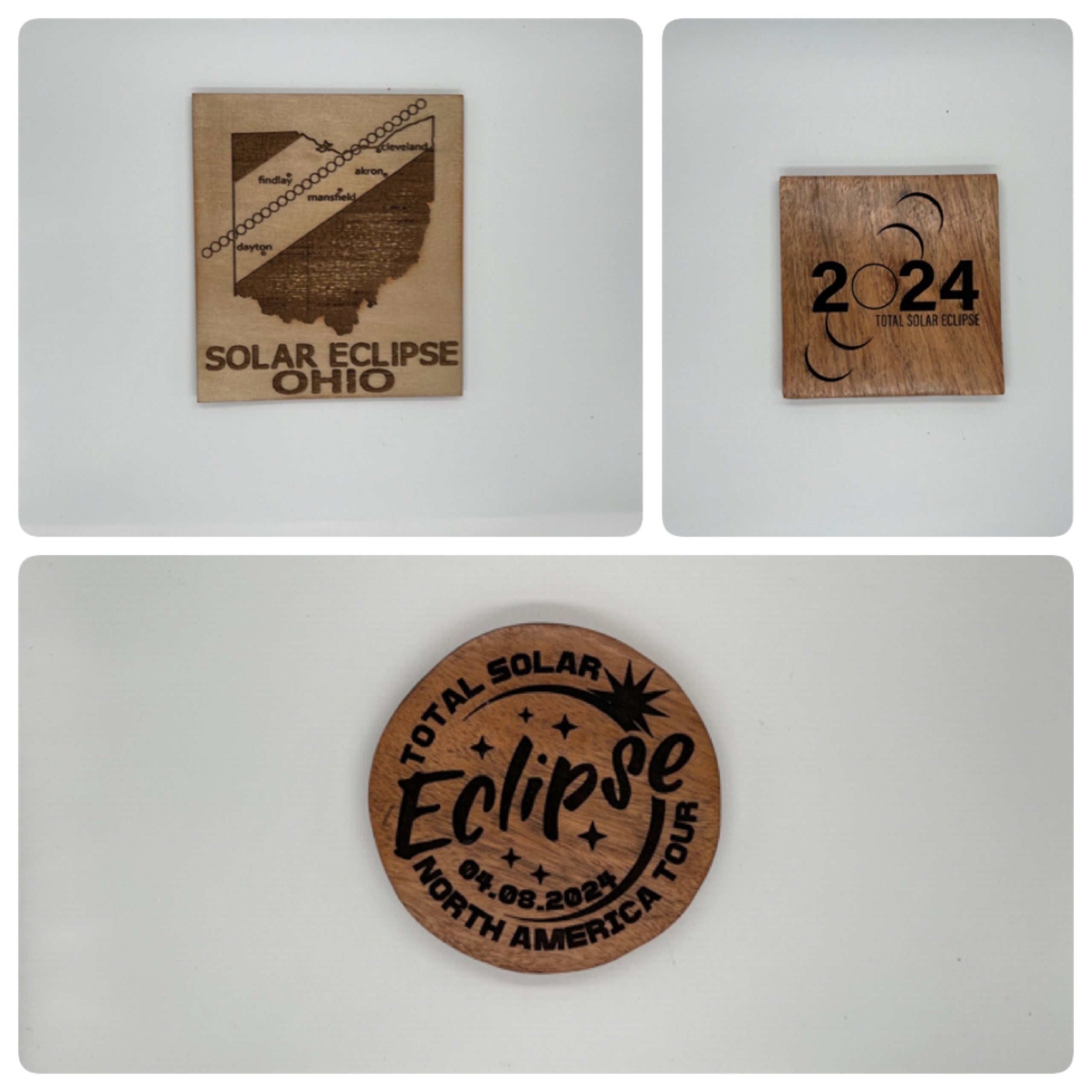 Solar Eclipse Coasters | Gypsy Moon